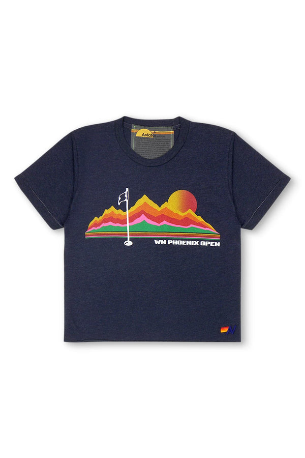 WASTE MANAGEMENT OPEN 2025 BOYFRIEND TEE - NAVY - Aviator Nation