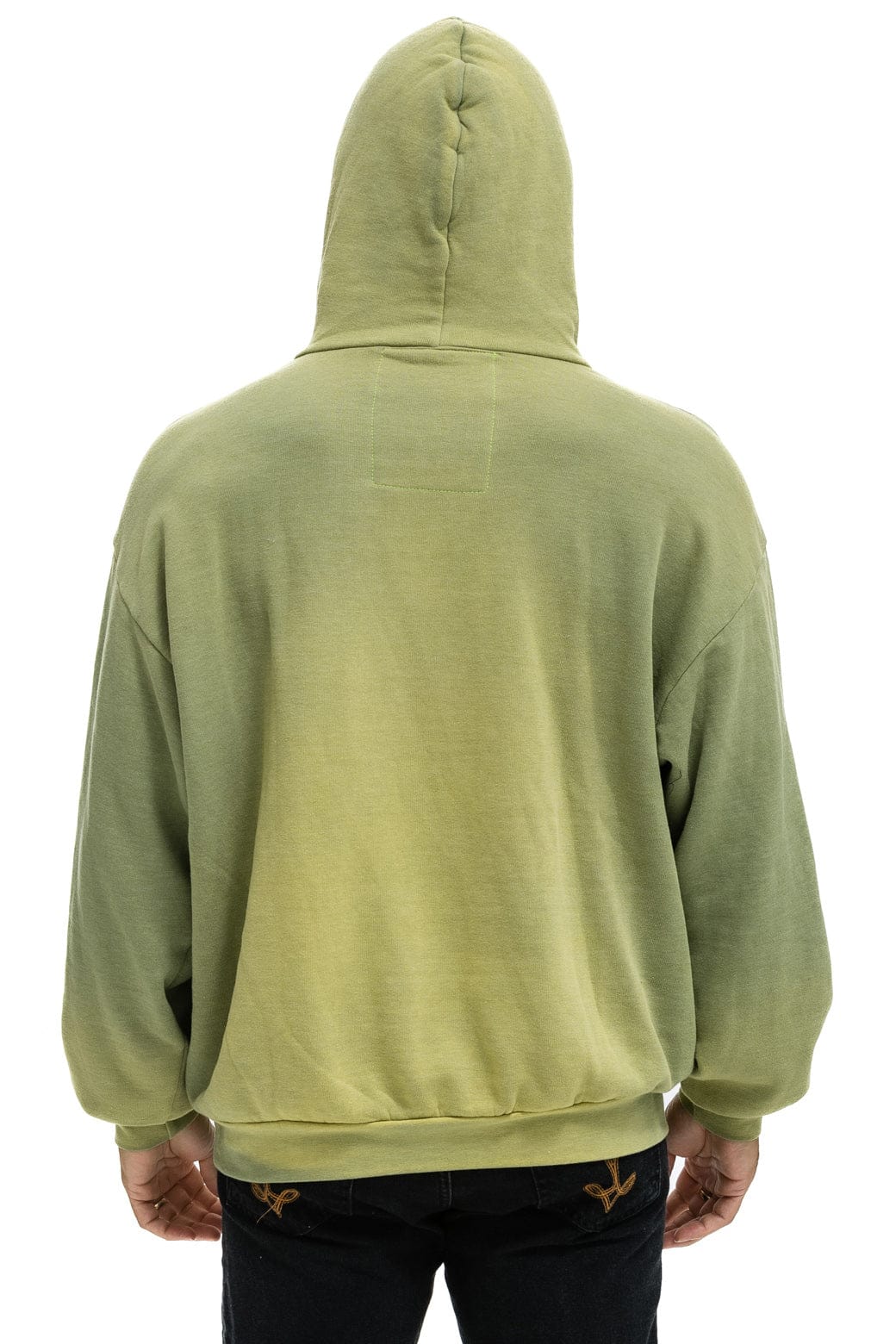 ESSENTIAL RELAXED PULLOVER HOODIE - FADED ARMY - Aviator Nation