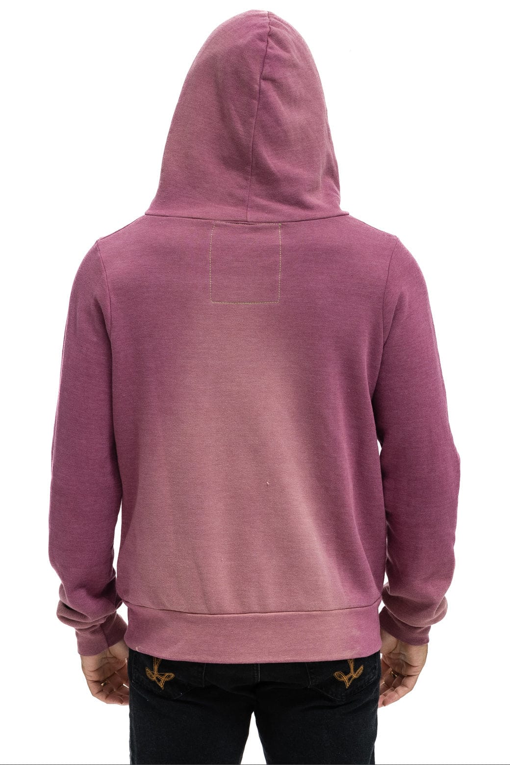 VENICE SURFER ZIP HOODIE - FADED BERRY - Aviator Nation