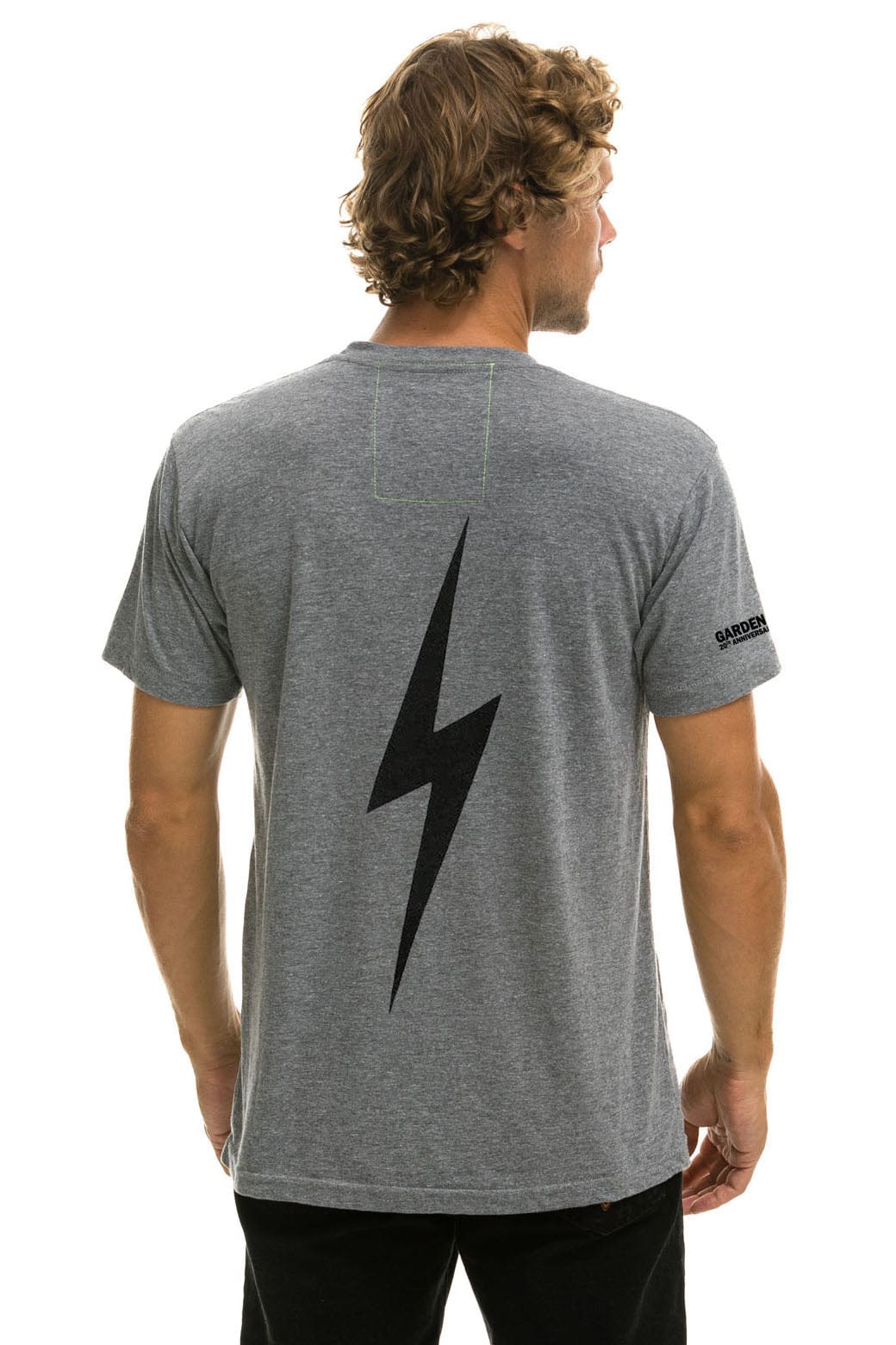 GARDEN STATE CONCERT CREW TEE SHIRT - HEATHER GREY – Aviator Nation