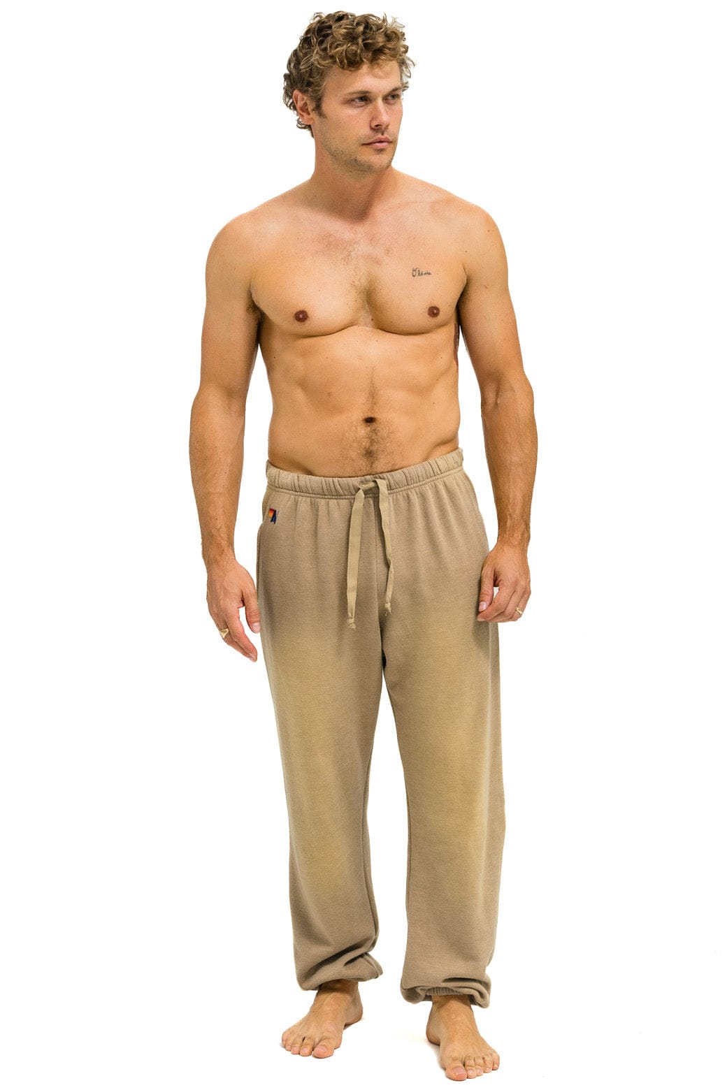 ESSENTIAL SWEATPANTS - FADED TAN - Aviator Nation