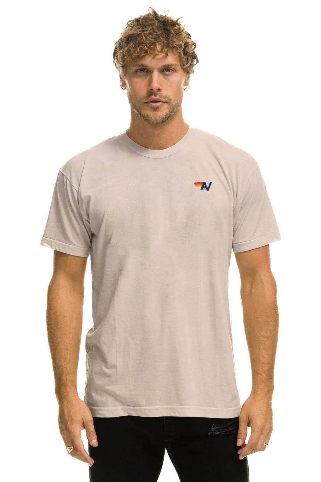 BASIC TEE - SAND - Aviator Nation