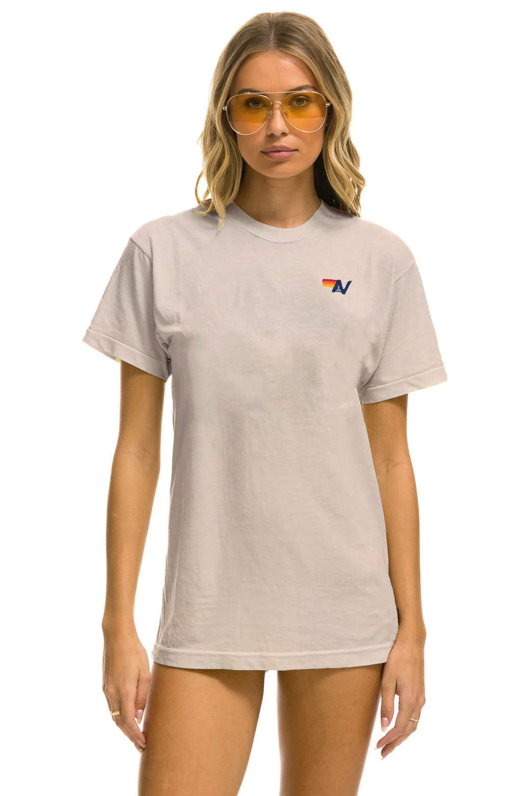 BASIC TEE - SAND - Aviator Nation
