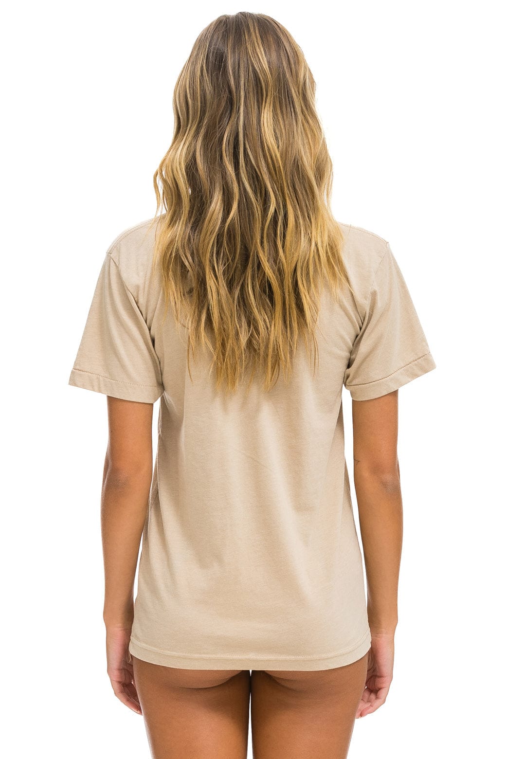 BASIC TEE - SAND - Aviator Nation