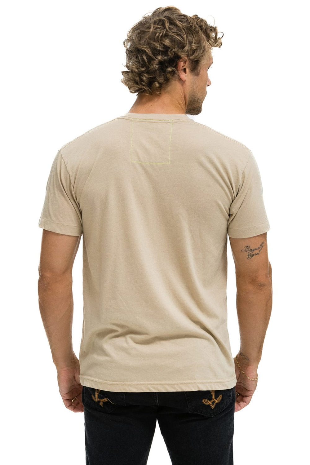 LOGO TEE - SAND - Aviator Nation