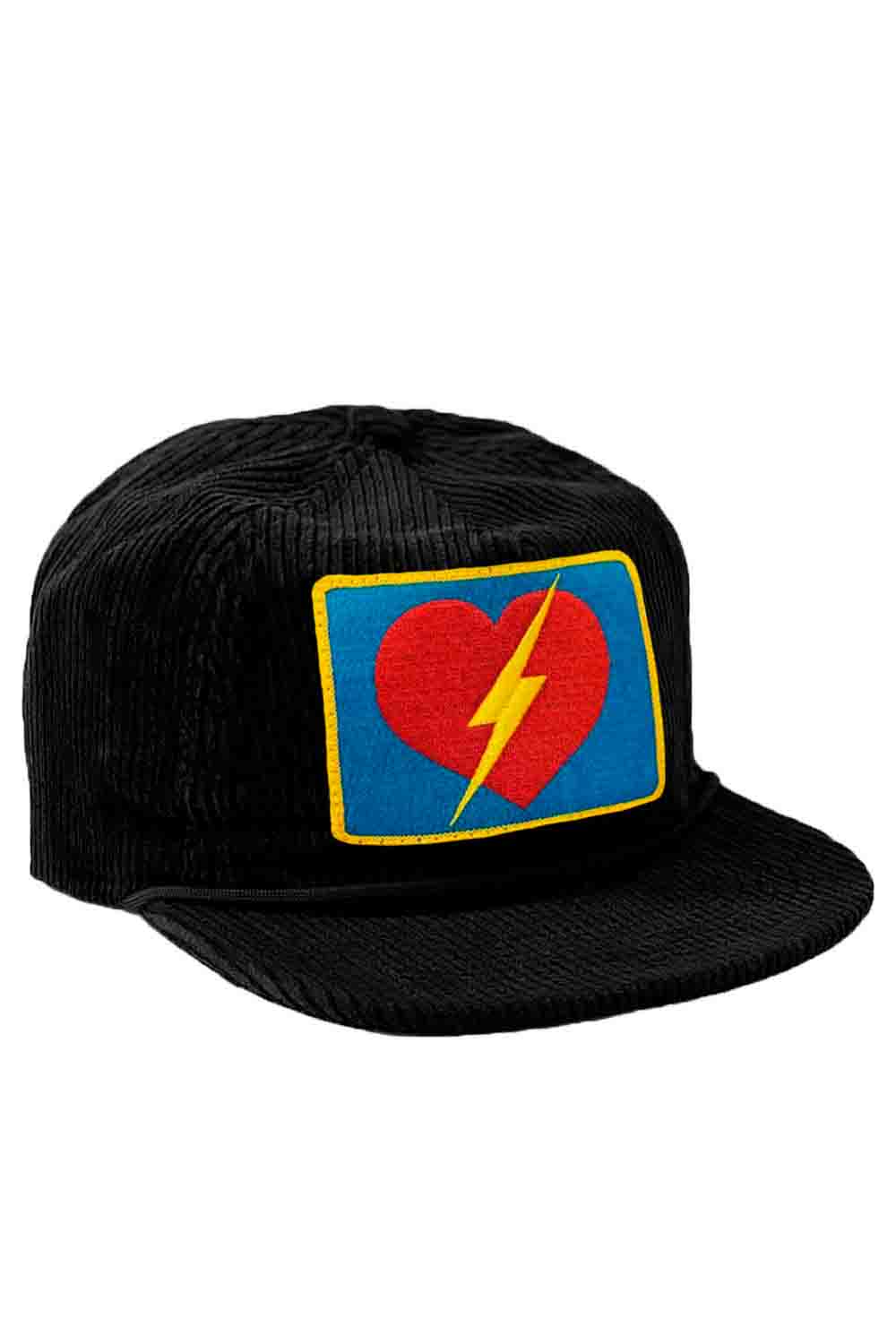 BOLT HEART - VINTAGE CORDUROY TRUCKER HAT – Aviator Nation