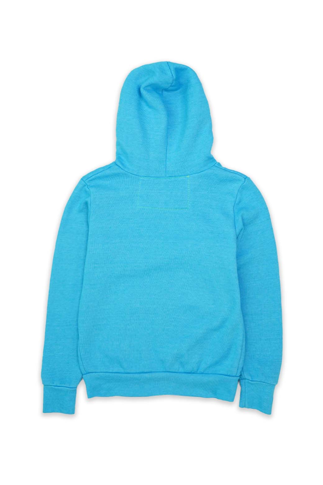 KID'S 5 STRIPE HOODIE - NEON BLUE - Aviator Nation