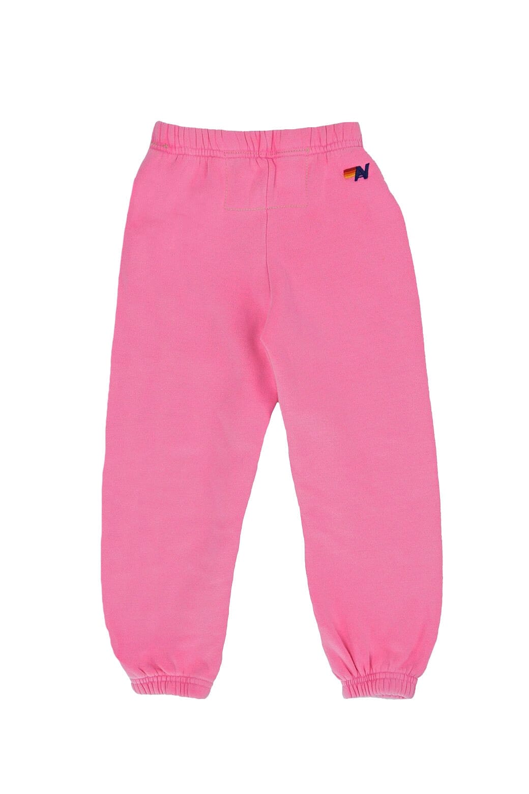 KID'S LOGO SWEATPANTS - NEON PINK - Aviator Nation