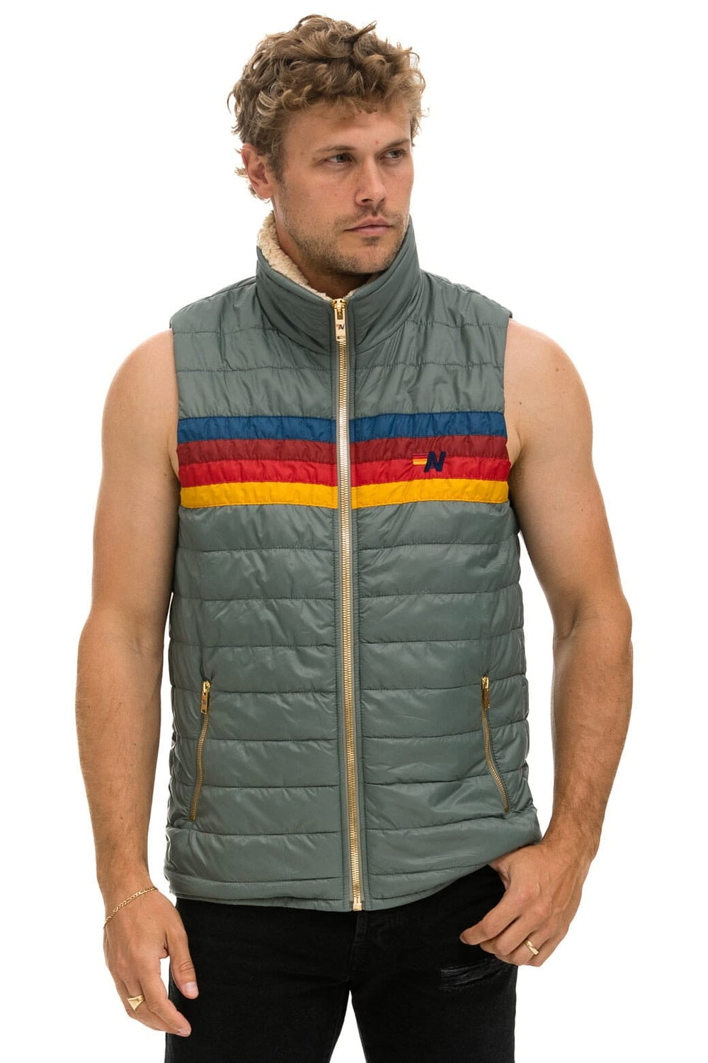 MEN'S 4 STRIPE VEST - SEDONA - Aviator Nation