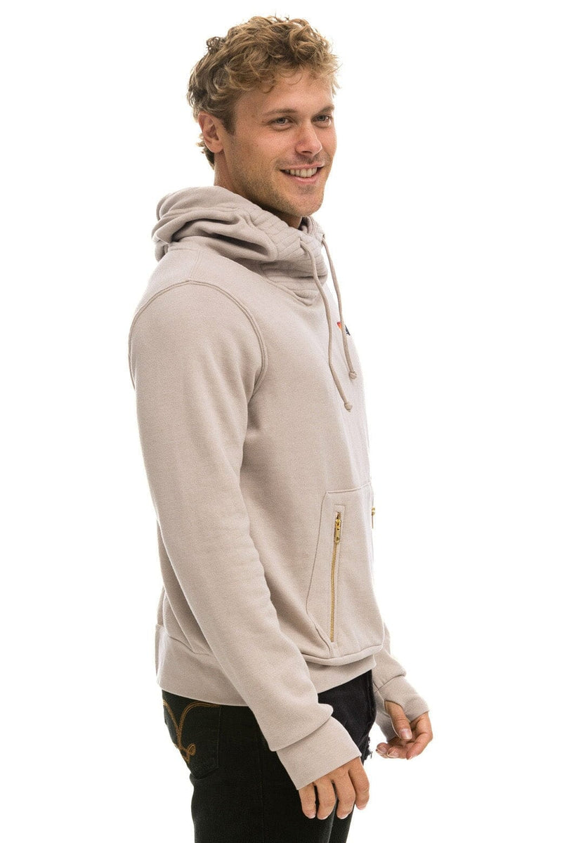 NINJA PULLOVER HOODIE - SAND - Aviator Nation