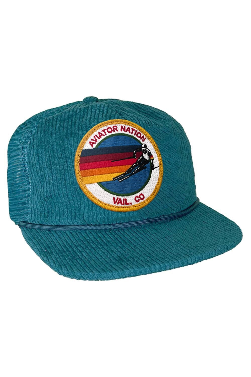 SIGNATURE VAIL - VINTAGE CORDUROY MESH TRUCKER – Aviator Nation