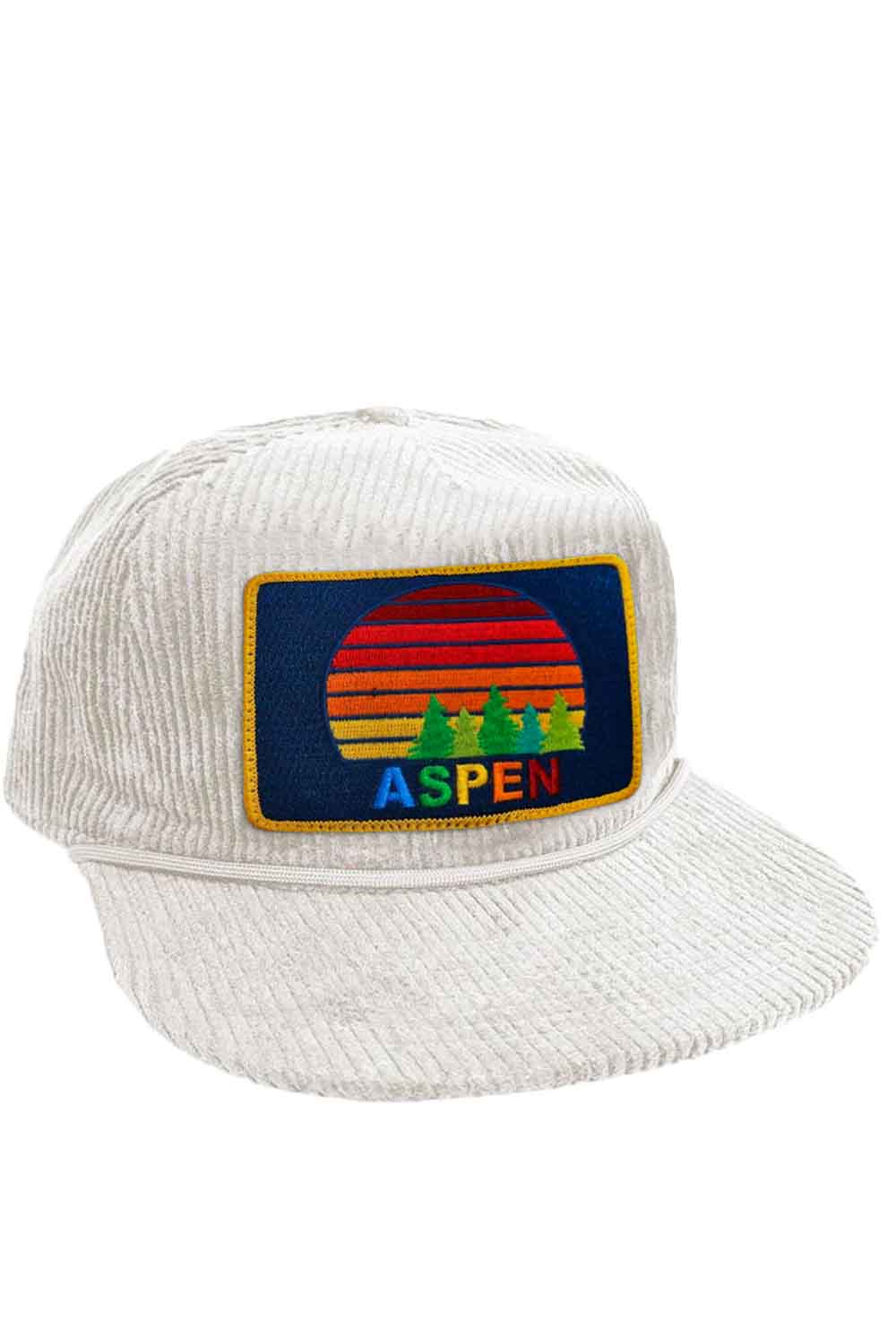 ASPEN SUNSET VINTAGE CORDUROY TRUCKER HAT - Aviator Nation