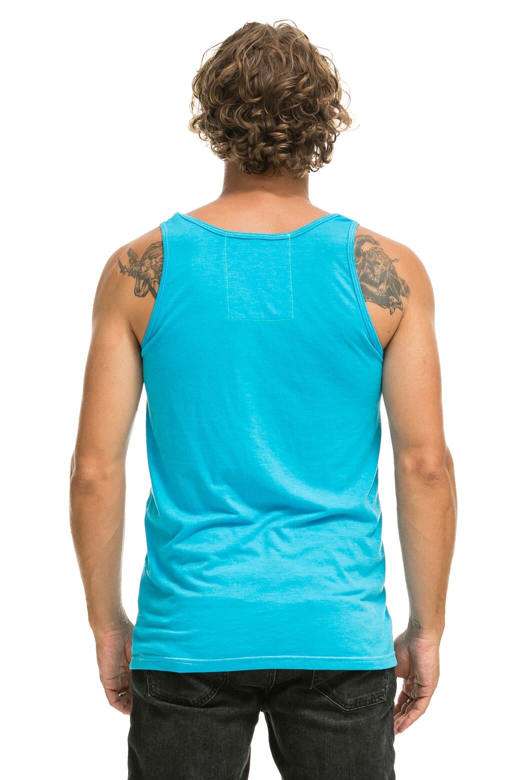 AVIATOR NATION ASPEN TANK - NEON BLUE - Aviator Nation