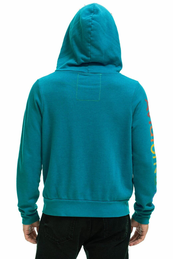 AVIATOR NATION AUSTIN HOODIE - TEAL - Aviator Nation