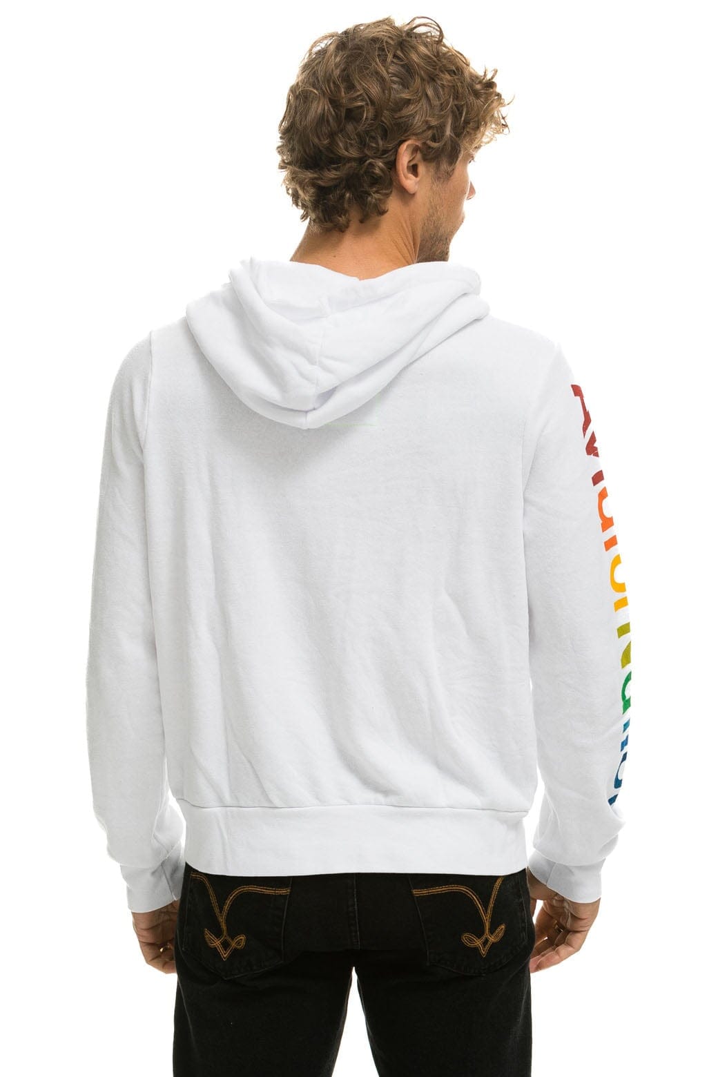 AVIATOR NATION HAMPTONS HOODIE - WHITE - Aviator Nation