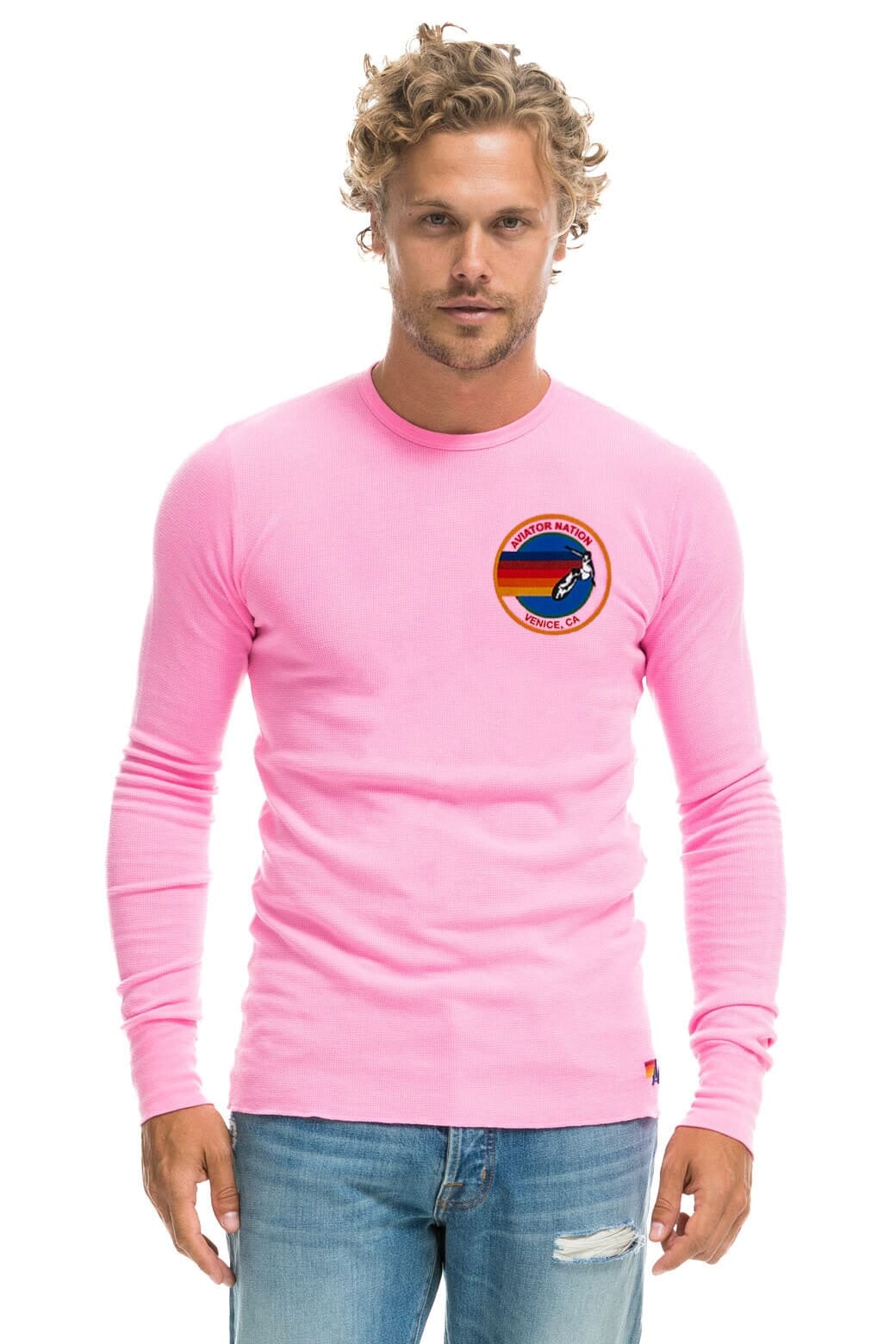 AVIATOR NATION THERMAL - NEON PINK - Aviator Nation