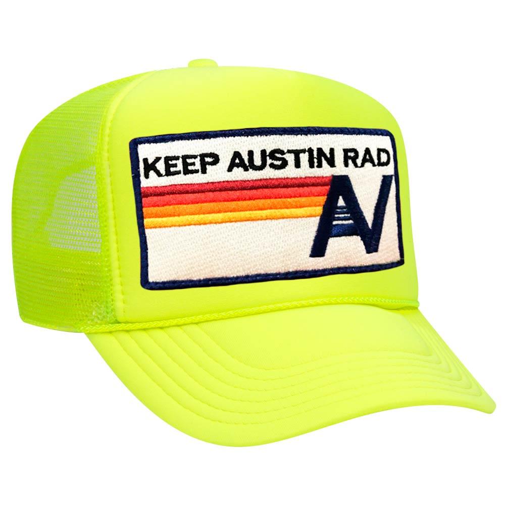 KEEP AUSTIN RAD VINTAGE TRUCKER HAT – Aviator Nation