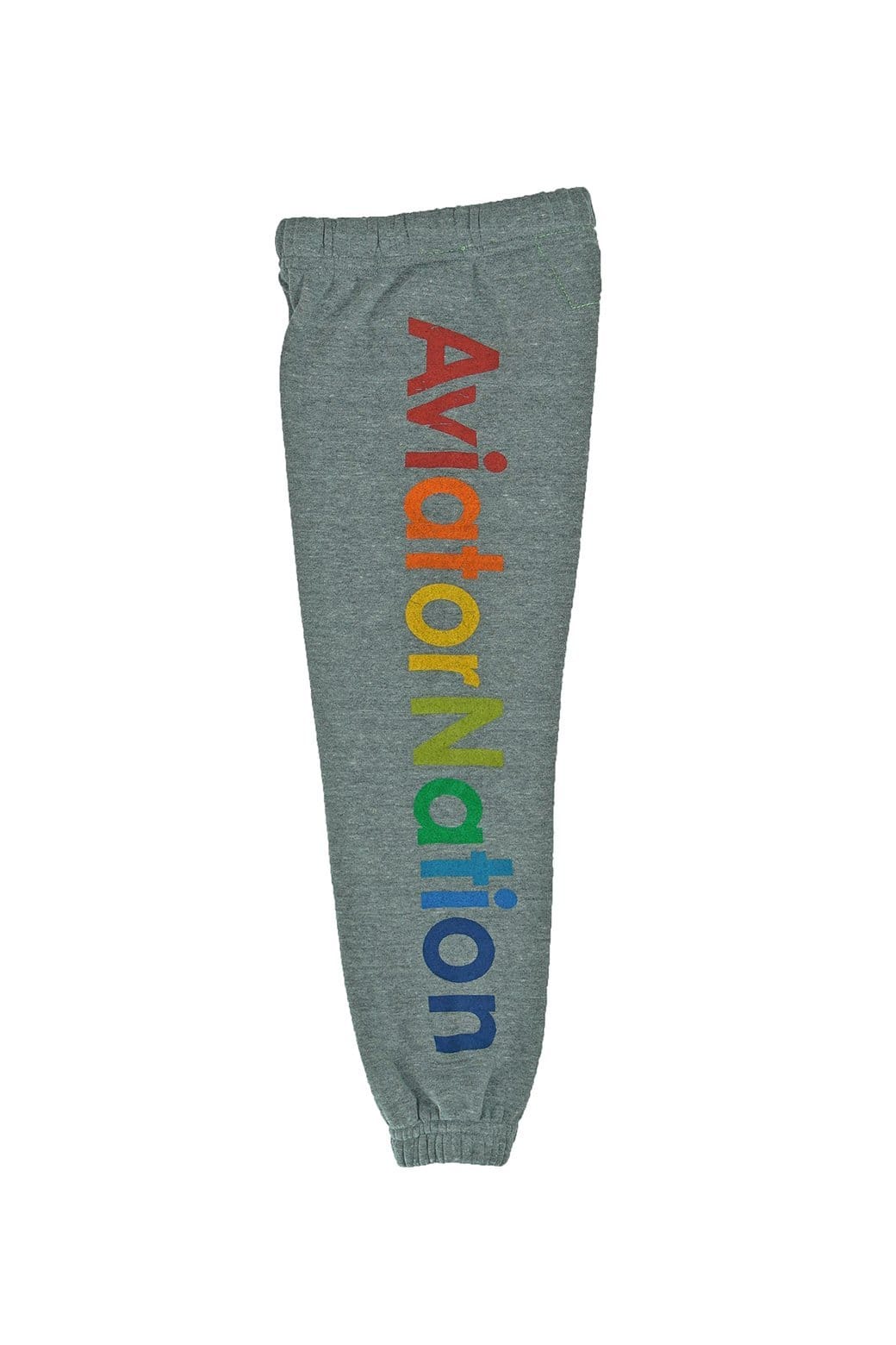 KID'S AVIATOR NATION SWEATPANTS - HEATHER GREY - Aviator Nation