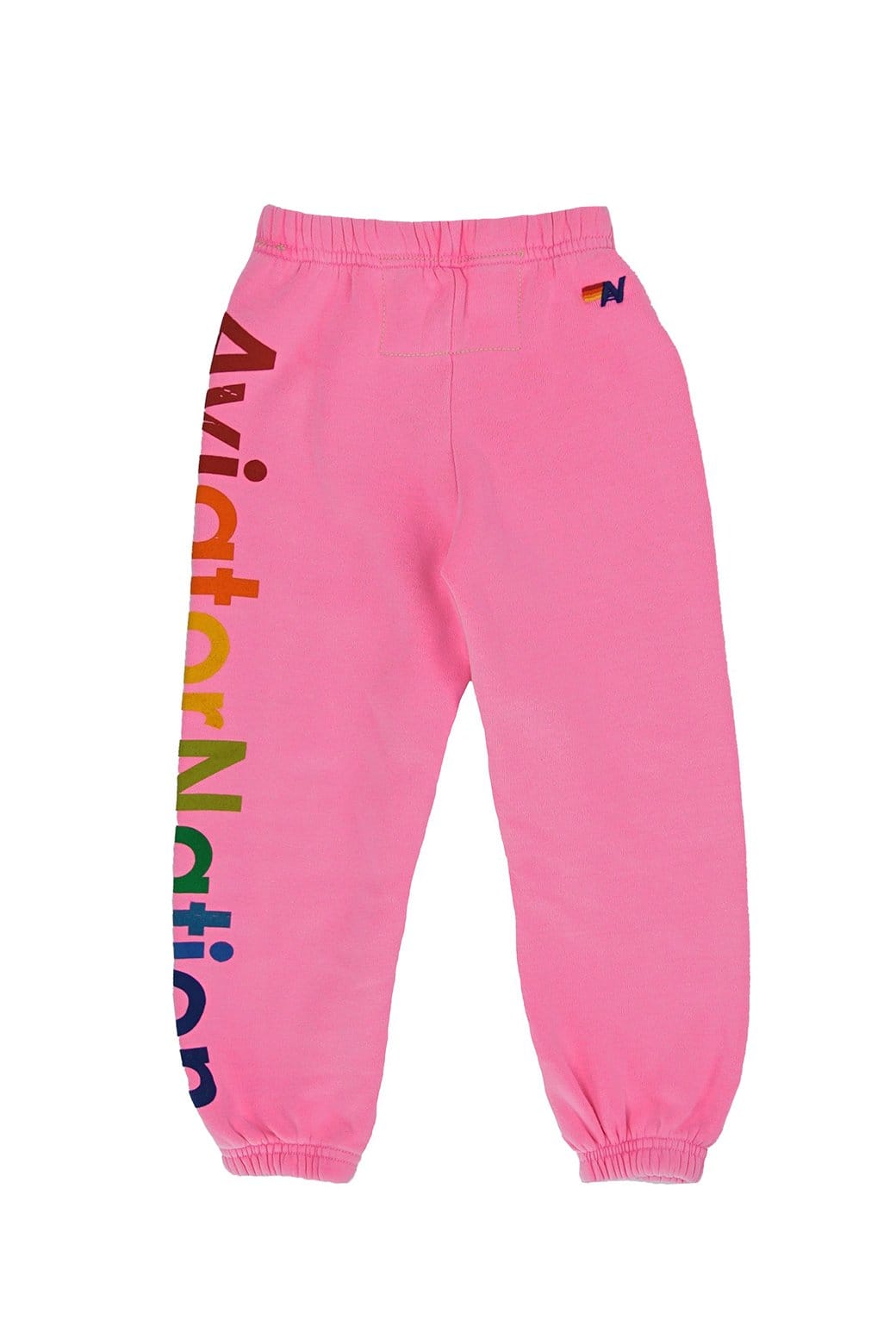 KID'S AVIATOR NATION SWEATPANTS - NEON PINK - Aviator Nation