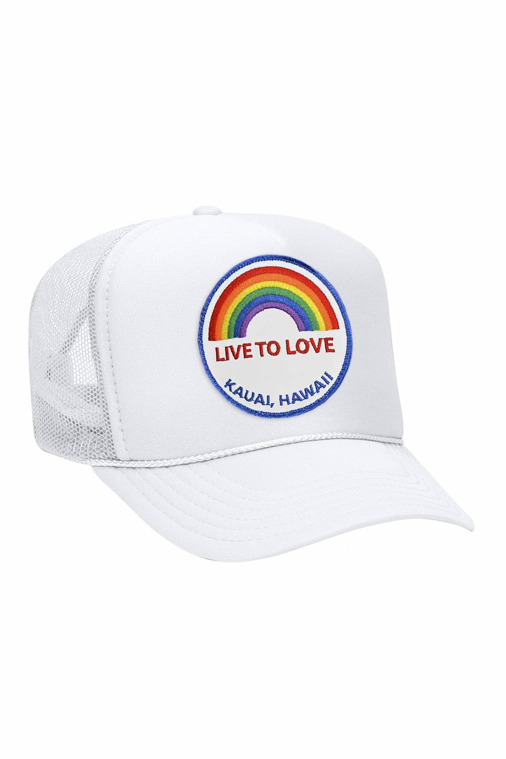 LIVE TO LOVE VINTAGE TRUCKER HAT - Aviator Nation