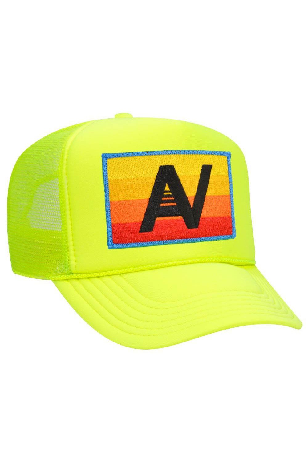 LOGO RAINBOW VINTAGE TRUCKER HAT - Aviator Nation
