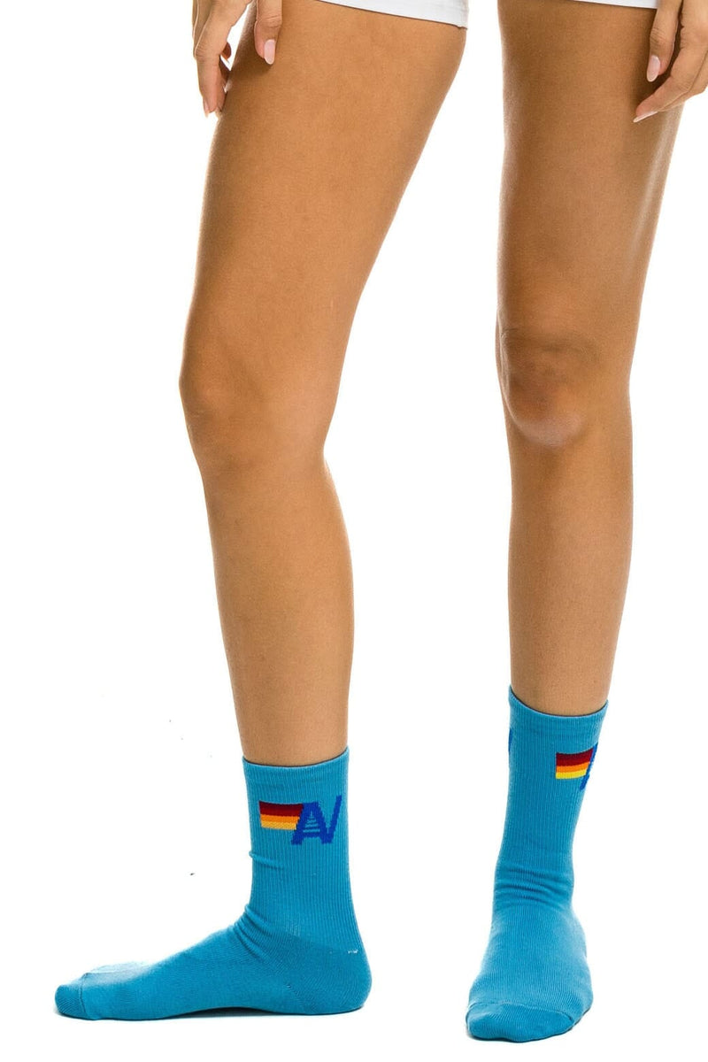 LOGO SOCK - SKY - Aviator Nation