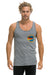 MEN'S AVIATOR NATION TANK - HEATHER GREY - Aviator Nation