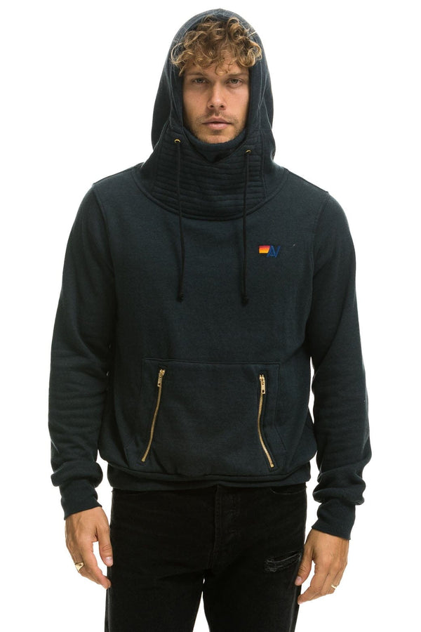 NINJA PULLOVER HOODIE - CHARCOAL - Aviator Nation
