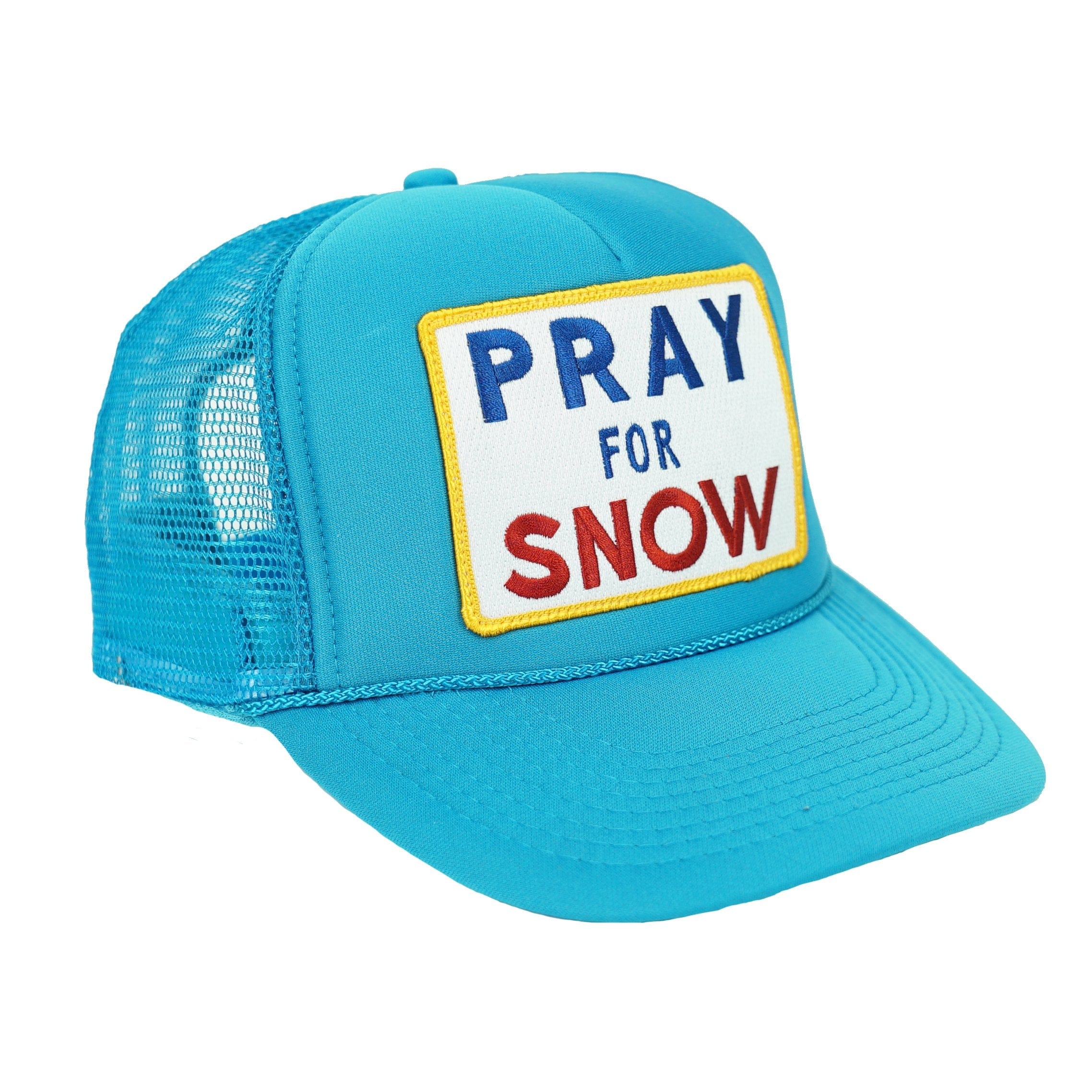 PRAY FOR SNOW VINTAGE TRUCKER HAT – Aviator Nation