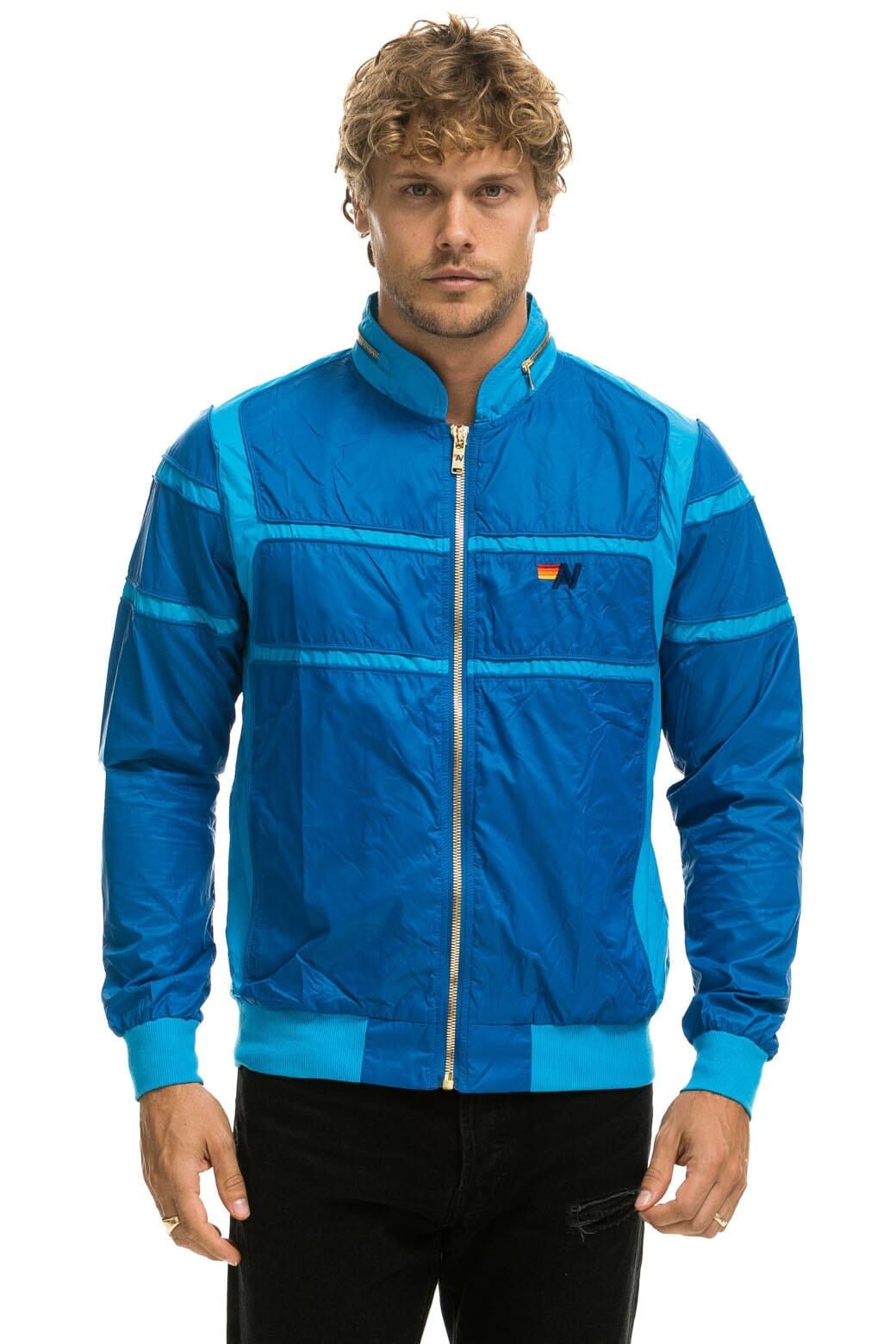 RACER JACKET - SNORKEL BLUE - Aviator Nation