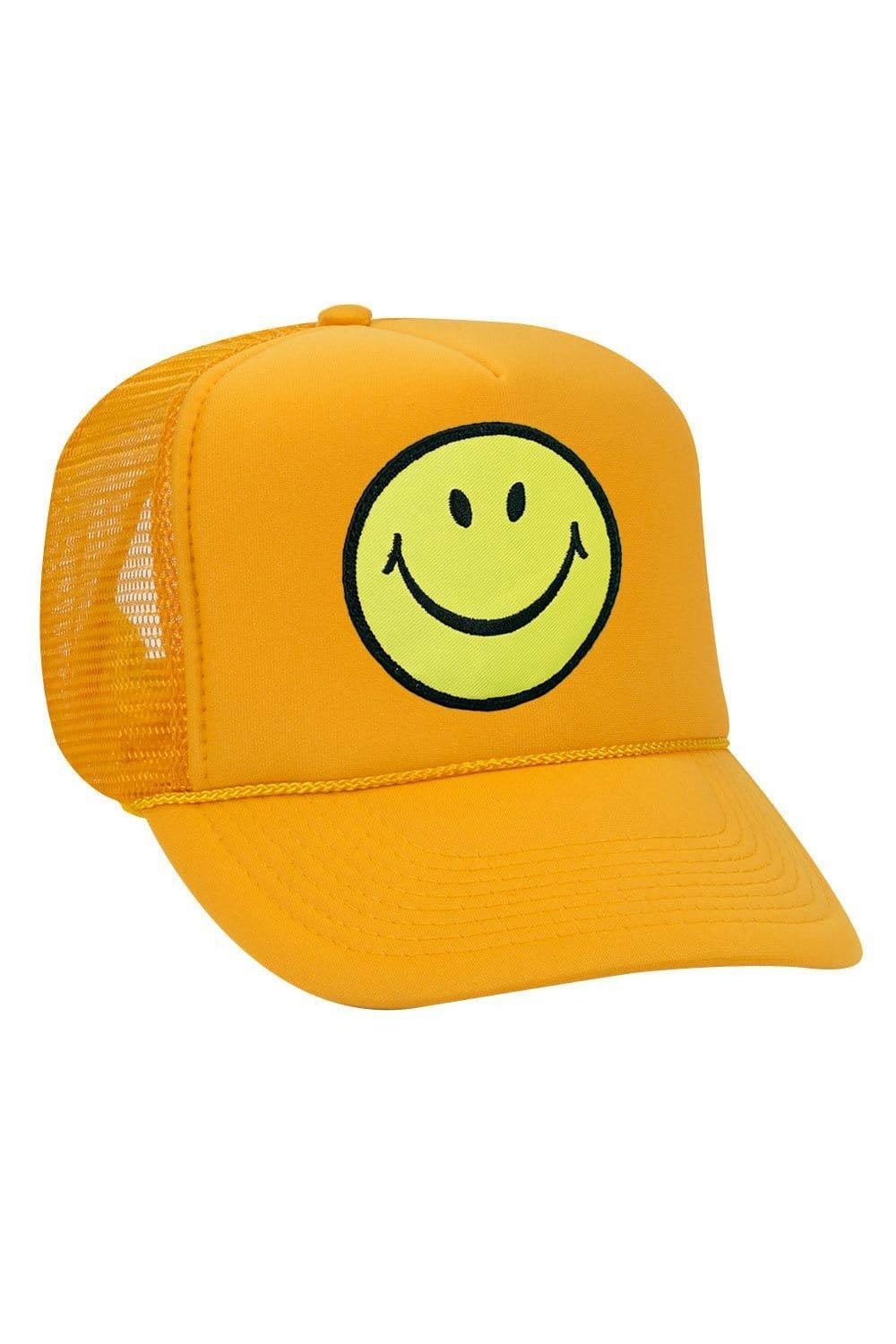 SMILEY VINTAGE TRUCKER HAT - Aviator Nation