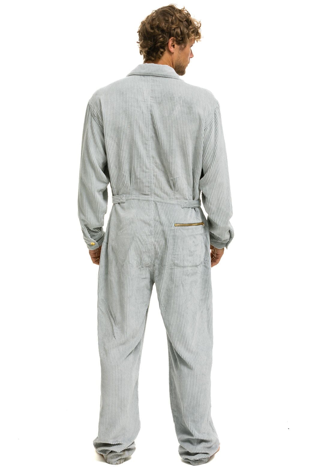 UNISEX CORDUROY FLIGHT SUIT - CLOUD - Aviator Nation